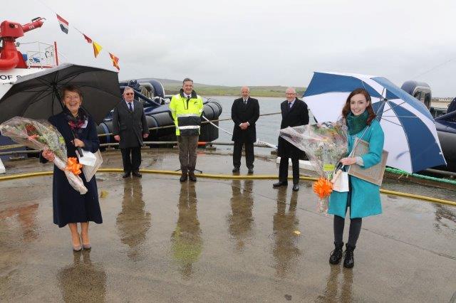 Orkney’s new tugs officially named